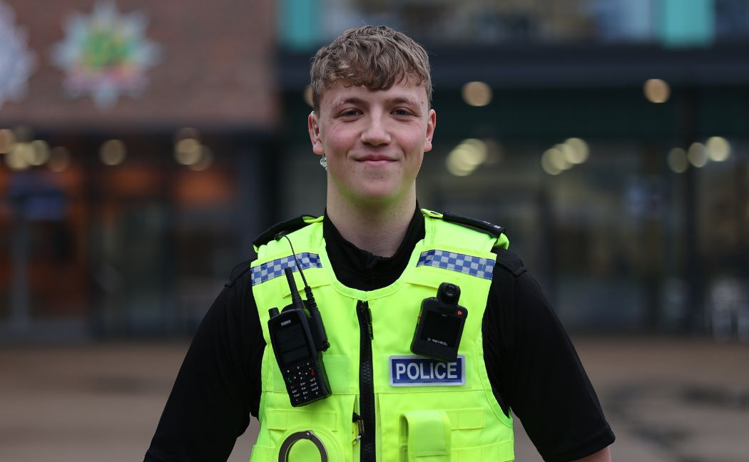 Meet PC Solomon Clark | Nottinghamshire Police